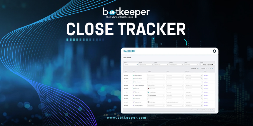 Botkeeper | Close Tracker